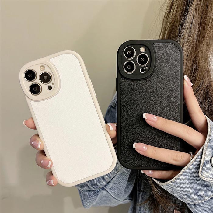 iPhone17ケース シンプル 白 黒 ソフト 軽量 持ちやすい iPhone16ケース iPhone15ケース PUレーザー アイフォン iPhone 17 16 15 14 13 12 pro max シンプル フォーマル ユニセック...