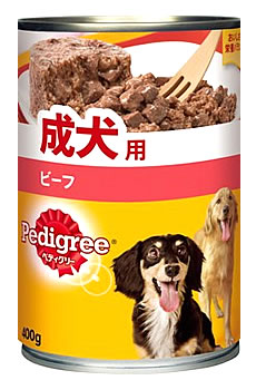 　リニューアルに伴いパッケージ・内容等予告なく変更する場合がございます。予めご了承ください。 名　称 Pedigree ぺディグリー　成犬用 元気な毎日サポート　【旨みビーフ】 内容量 400g 特　徴 ★保存料*不使用 *ウエットフードは...