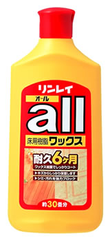 リニューアルに伴いパッケージ・内容等予告なく変更する場合がございます。予めご了承ください。 名　称 オール　床用樹脂ワックス 内容量 500ml(約30畳分) 特　徴 ◆さまざまな床に使える、ベーシックタイプの樹脂ワックス ◆塗って乾かすだ...