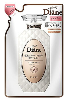リニューアルに伴いパッケージ・内容等予告なく変更する場合がございます。予めご了承ください。 名　称 モイスト・ダイアン　パーフェクトビューティ　エクストラシャイン　シャンプー　詰替用 内容量 330ml 特　徴 ◆オーガニックアルガンオイル...