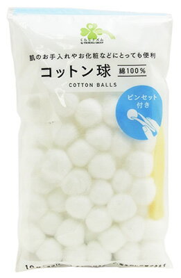 リニューアルに伴いパッケージ・内容等予告なく変更する場合がございます。予めご了承ください。 名　称 くらしリズム　コットン球　綿100％　ピンセット付き 内容量 10g/サイズ：直径14mm 特　徴 ◆肌のお手入れやお化粧などにとっても便利...
