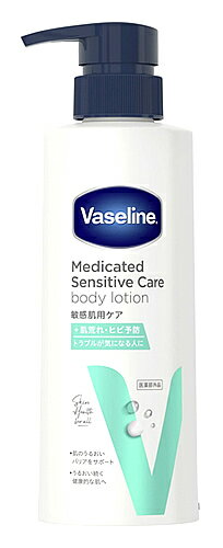 リニューアルに伴いパッケージ・内容等予告なく変更する場合がございます。予めご了承ください。 名　称 メディケイティッド　センシティブケア　ボディローション　うるおいケア 内容量 350ml 特　徴 ◆たっぷりのうるおいが翌朝まで続く◆3種の...