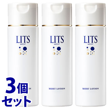 リニューアルに伴いパッケージ・内容等予告なく変更する場合がございます。予めご了承ください。 名　称 《セット販売》　LITS　リッツ　モイスト　ローション　無香料 内容量 190ml×3個 特　徴 ◆無香料タイプ ◆植物幹細胞由来成分(*1...