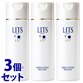 リニューアルに伴いパッケージ・内容等予告なく変更する場合がございます。予めご了承ください。 名　称 《セット販売》　LITS　リッツ　モイスト　ローション　リラックスハーブの香り 内容量 190ml×3個 特　徴 ◆植物幹細胞由来成分(*1...