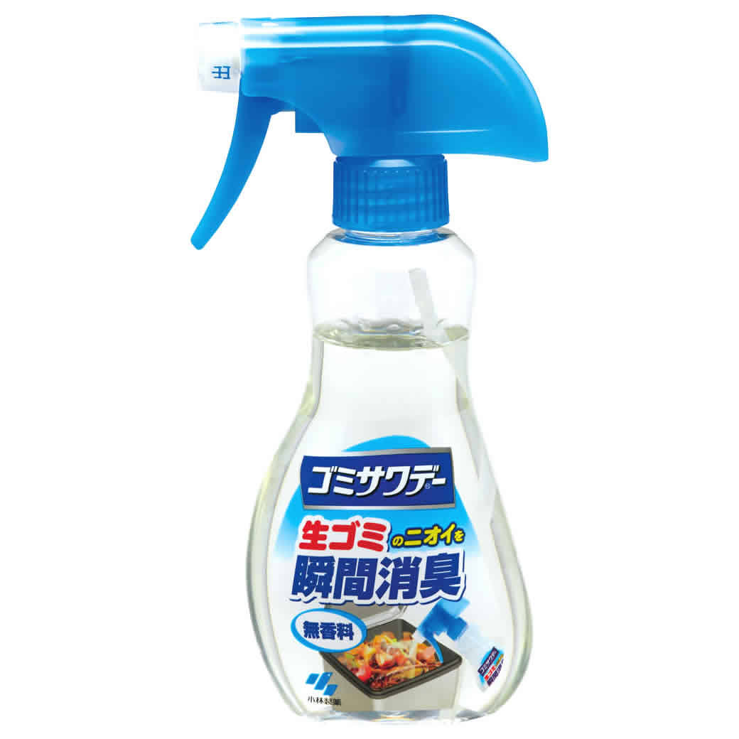 リニューアルに伴いパッケージ・内容等予告なく変更する場合がございます。予めご了承ください。 名　称 ゴミサワデー　消臭スプレー 内容量 230ml 特　徴 ◆生ゴミのニオイを瞬間消臭 無香料 ・生ゴミ臭・腐敗臭を瞬間消臭。 ・天然果実アセロ...