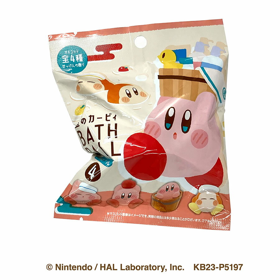 リニューアルに伴いパッケージ・内容等予告なく変更する場合がございます。予めご了承ください。 実際の商品と掲載画像及びキャラクターが一部異なる場合がございます。ご了承ください。 名　称 星のカービィ　バスボール4 内容量 1個 特　徴 ◆大人...
