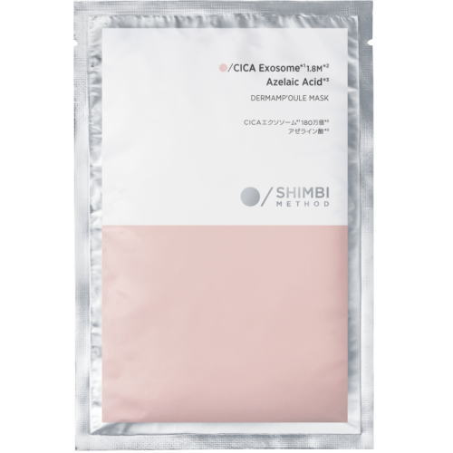 リニューアルに伴いパッケージ・内容等予告なく変更する場合がございます。予めご了承ください。 商品名称 SHIMBI　ダーマンプルマスクCICAエクソソーム×アゼライン 内容量 1枚入り×1 特徴 ◆スキンケア ◆気になる毛穴(*1)やざらつ...