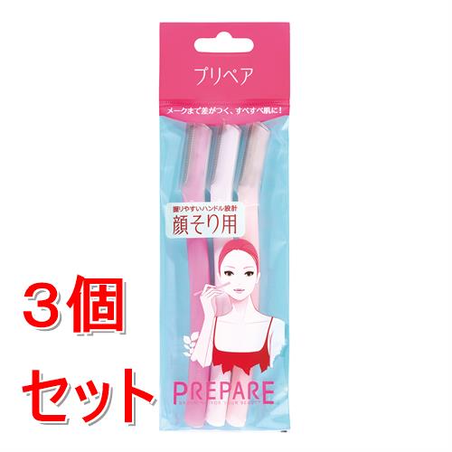 リニューアルに伴いパッケージ・内容等予告なく変更する場合がございます。予めご了承ください。 &nbsp; 商品名称 ファイントゥデイ プリペア　顔そり用(L)　3本 内容量 3本&times;3 特徴 ●ほほや額など広い部分のお手入れに。 ...