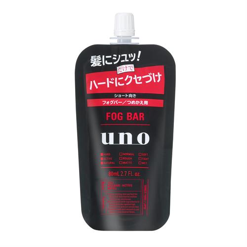 リニューアルに伴いパッケージ・内容等予告なく変更する場合がございます。予めご了承ください。 &nbsp; 商品名称 ファイントゥデイ ウーノ　フォグバー　(がっちりアクティブ)　f　つめかえ用　80mL 内容量 80mL 特徴 ●髪にシュッ...