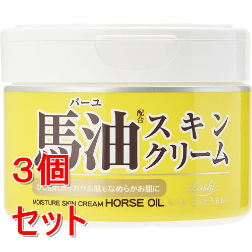 リニューアルに伴いパッケージ・内容等予告なく変更する場合がございます。予めご了承ください。 &nbsp; 商品名称 コスメテックスローランド ロッシ モイストエイド　馬油スキンクリーム 内容量 220g&times;3 特徴 ◆カサカサ乾燥...