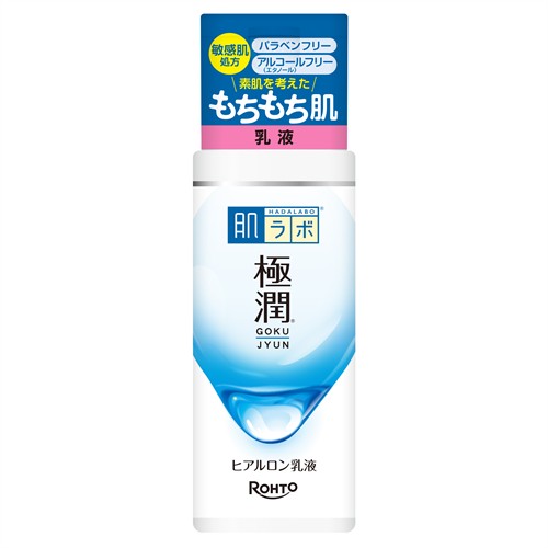 リニューアルに伴いパッケージ・内容等予告なく変更する場合がございます。予めご了承ください。 名　称 肌ラボ　極潤ヒアルロン乳液 内容量 140ml 特　徴 ◆敏感肌処方 素肌を考えたもちもち肌 ◆うるおいへのこだわり「極潤」シリーズ 肌が求...