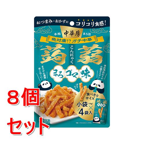 リニューアルに伴いパッケージ・内容等予告なく変更する場合がございます。予めご了承ください。 &nbsp; 商品名称 医食同源 中華房　コリコリ蒟蒻　まろゴマ味　ISDG　こんにゃく　おつまみ 内容量 40g(10g&times;4袋)&ti...