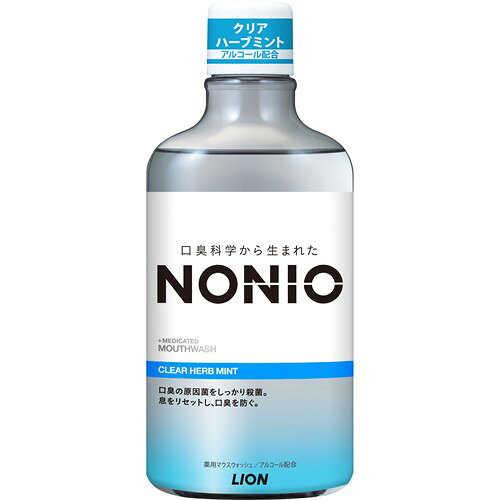 リニューアルに伴いパッケージ・内容等予告なく変更する場合がございます。予めご了承ください。 名　称 NONIO　ノニオ　マウスウォッシュ　クリアハーブミント 内容量 600ml 特　徴 ◆独自の長時間殺菌システムで、気になる口臭を長時間予防...