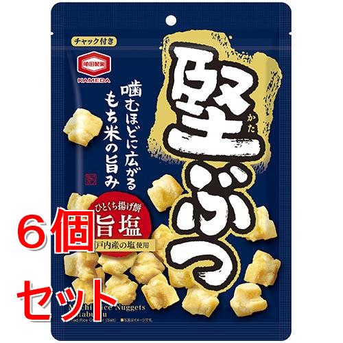 リニューアルに伴いパッケージ・内容等予告なく変更する場合がございます。予めご了承ください。 &nbsp; 商品名称 亀田製菓 堅ぶつ旨塩　160g 内容量 160g&times;6 特徴 噛むほど旨い、ひとくち堅揚げ餅 材質・原材料・成分 ...