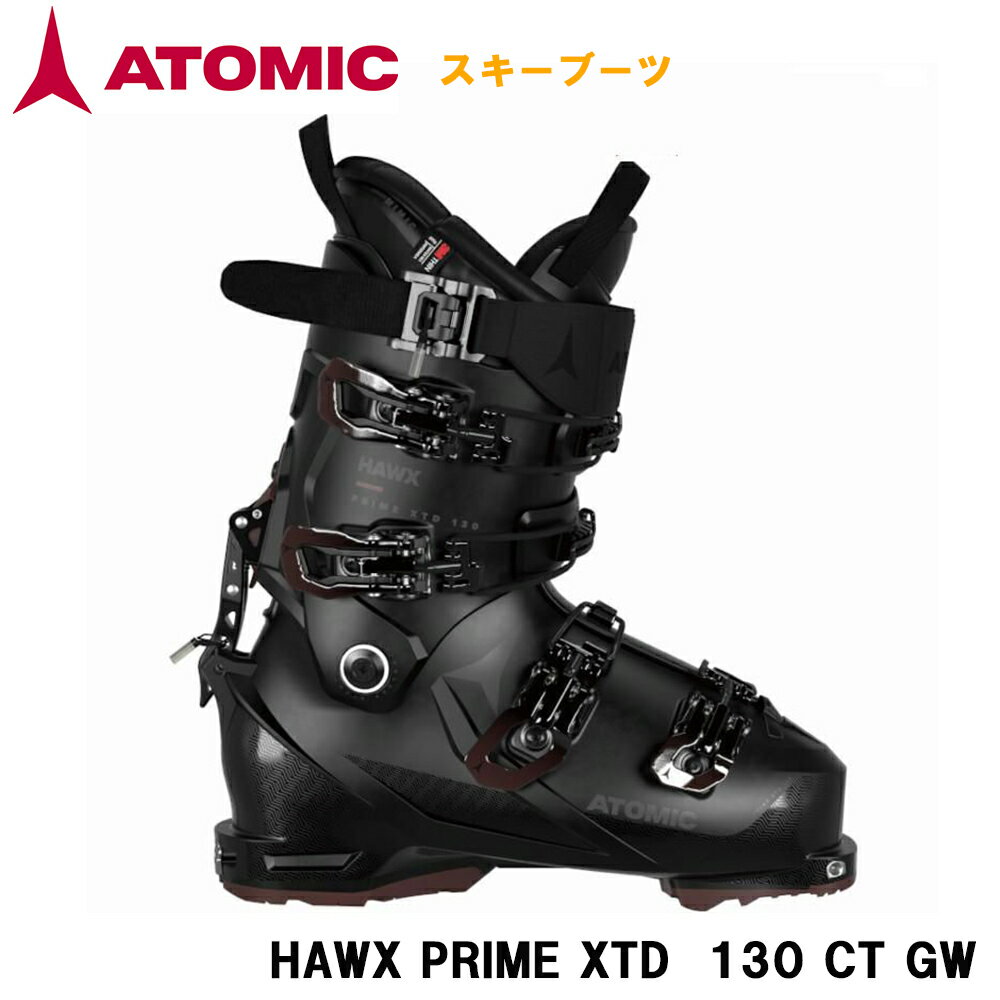 ATOMIC HAWX PRIME XTD 130 TECH GW AE5027240 ■COLOR Black / Rust ■Sizes 22/22.5 - 30/30.5 ■SHELL TECHNOLOGY. Memory Fit, ...
