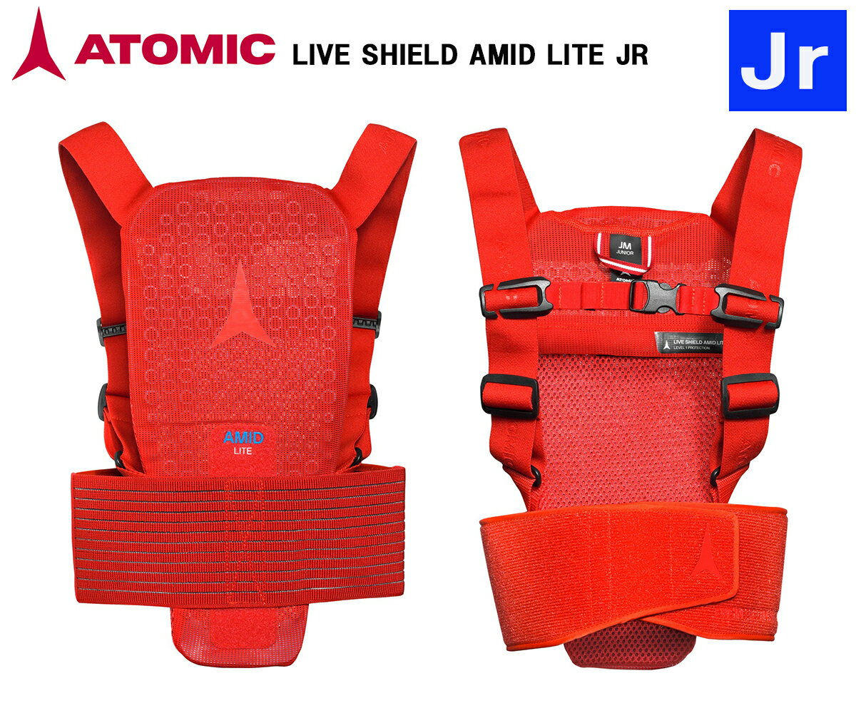 2026 Live Shield AMID Lite JR AN5205058 ■Sizes JS/ JM/ JL ■Safety Tech. AMID Lite Body ■Fabric Elastic Air Mesh ■Weight ...