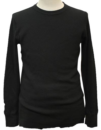 単品買い発送方法について ポスト投稿便（ネコポス便）発送とさせていただきます。 ※日時指定できません。ご了承ください。 2点以上お買上げの場合、通常発送いたします。 グラッドハンド無地ボディ ワッフル素材の定番モデルです ◆ブラック◆USA...