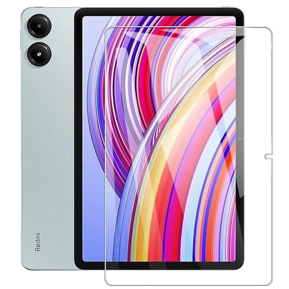 【対応機種】Xiaomi POCO Pad / Redmi Pad Pro 【高品質の素材】9Hの硬度を持っている強化ガラスにより、スクリーンを最強な保護を与え、鍵やカッターなどの鋭いものにキズと割れから守ります。撥油コーティング加工されて...