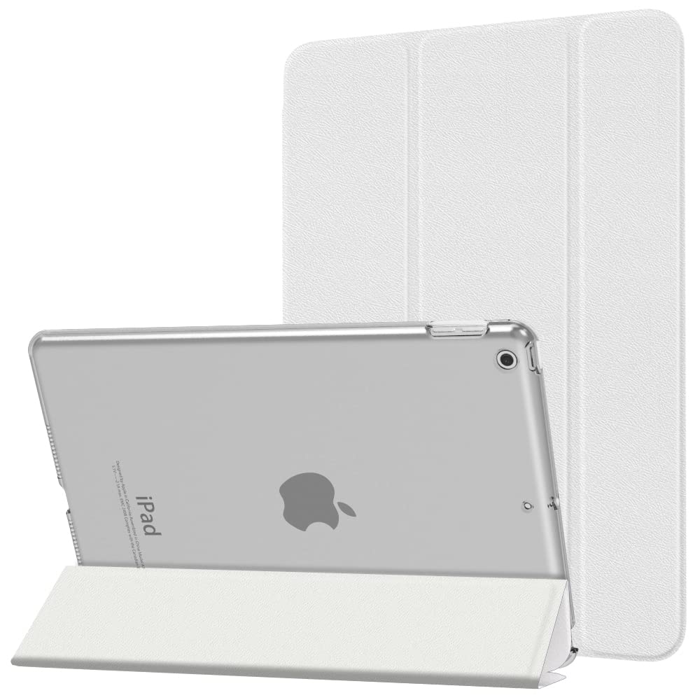 [対応機種]: iPad 10.2インチ 第9世代/第8世代/第7世代(2021/2020/2019)を向けに設計した専用スマートカバーとなります。全体軽量で半透明仕様に設計されており、取付も非常に簡単です。 [保護とファッションの両立]:...