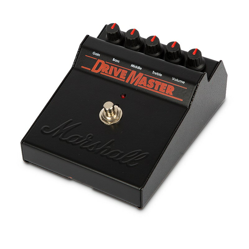 「Marshall Drivemaster」 FEATURES THE LEGENDS ARE BACK. （メーカーHPより） 1980年代後半から90年代に渡って販売され人気を博したThe Guv'nor、Shredmaster、Dri...
