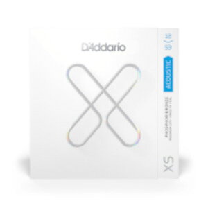 「 D'Addario Acoustic Strings / PHOSPHOR BRONZE 」 メーカー商品説明 ・これまでのコーティング弦というカテゴリーに新風を吹かせる『XS シリーズ 』アコースティックギター弦 ・髪の毛の10分の1...
