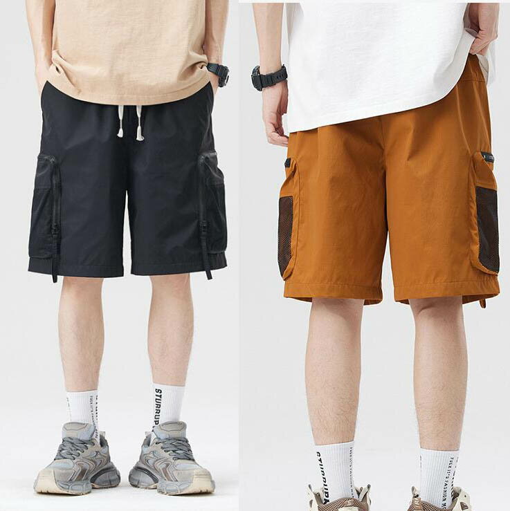 商品詳細 商品コート aa-1683 素材 ポリエステル/コットン 商品情報 ◆カラー：写真色 ◆スタイル：ファッション ◆季節：春夏秋 ハーフパンツタイプのカーゴパンツです。 薄過ぎず、厚過ぎない素材ですので夏にご愛用頂けるショットパンツ...