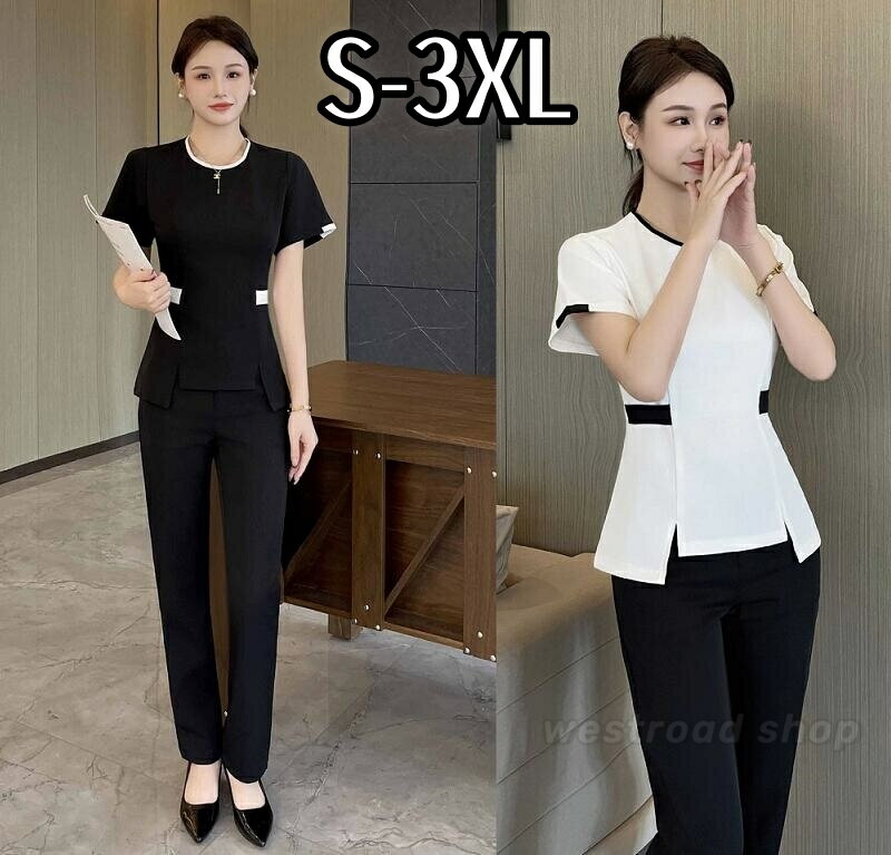 商品詳細 商品コート jiafa-3393 素材 ポリエステル 商品情報 ●サイズ：写真より ●肌触り：柔らかい ●生地の厚み：普通 ●季節：春夏秋 ●商品内容：トップス＋パンツ 2点セット 一枚で主役になる上下セットスタイル。 お客様をお...