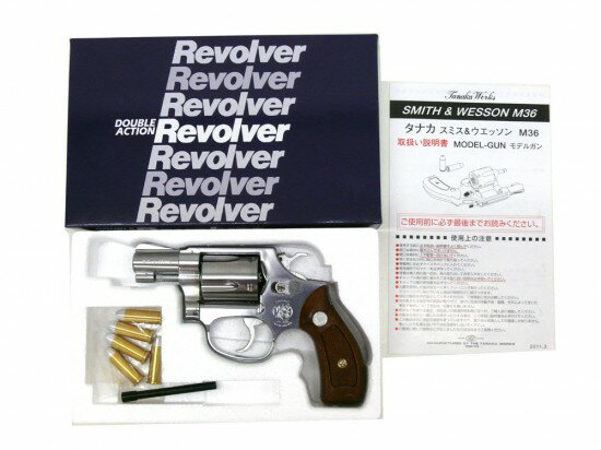 実銃のM36は、装弾数が5発と通常のリボルバーの6発より1発少ないが、これによって小型軽量化が図られたチーフスズペシャル。M36のステンレスモデルがこのM60。26/03以降のロット【予約受付中】発売・入荷前の商品です。発売後、当店に入荷さ...
