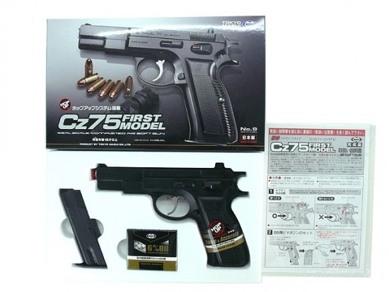 旧チェコスロバキアで生まれた、世界最高峰のコンバット・ピストルCZ75を東京マルイがパワーソース不要の手軽なエアーコッキングガンとしてモデルアップ!!【取寄ご対応】問屋・メーカーの在庫確認が必要な商品です。通常7〜30営業日ほどで発送します...