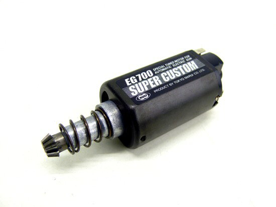 電動ガン用EG700モーター。(G3/MP5/M16/M4/P90/89式)などに対応。【中古・ランクB】多少の傷や、年式相応の使用感がありますが、動作自体に問題はありません。普通の中古品です。【中古・本体のみ】商品写真に写っているかどうか...