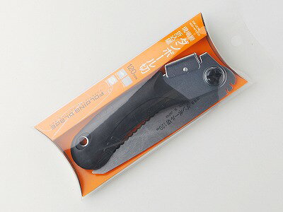 商品詳細 現場屋 折込ダンボール切鋸(本体)120mm 替刃式折込鋸 使いやすさを追求したコンパクト設計 【仕様】 ●断熱材切り・段ボール・ロープ・発泡スチロール ●重量(g)：150