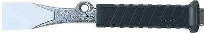 商品名 モクバ印 フラットチゼル30mm×220mm[ブリスターパック入り] A2130 商品説明 割る、はがす、削る、ハツルと多用途に使用できるタガネです。 高所作業に安全な落下防止の取り付け穴付です。 タガネ全体を薄く設計し、切断能力を...