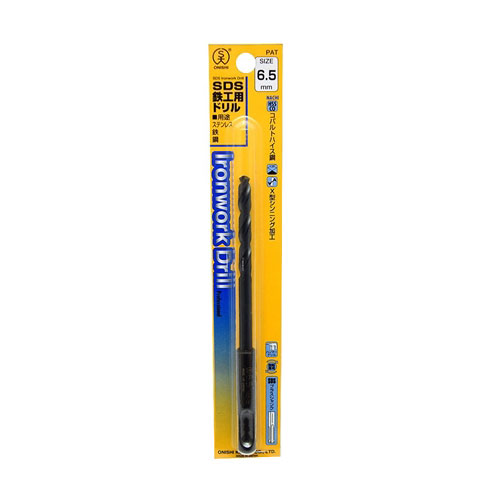 商品詳細 ■用途 ●ステンレス・鉄・鋼の穴あけ用 ■特徴 ●軽量ハンマードリル(SDSプラスシャンク)にワンタッチで鉄工用ドリル(回転専用)として使用できます。 ●コバルトハイス鋼の使用により耐摩耗性が向上しています。(ドリル刃NACHI)...