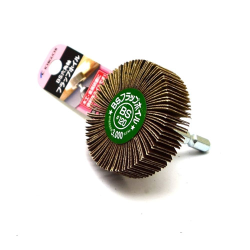商品詳細 木材のペンキハガシや木工研磨に便利です。 [用途] ステンレス、金属の研削、バリ取り、木工研磨作業等。 [機能] 六角軸ですからインパクトドライバーで使用できます。 [仕様] ●サイズ:直径50mmX幅15mmX軸径6.3mm。 ...