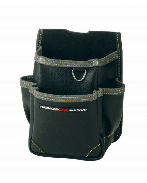 商品詳細 ハードな部分と機能性を追及した、職人さん向けに進化をした『ニューカワッテク2』電工用腰袋 通常品より、若干小型の使い勝手の良いサイズ。 本当に求められる機能と、ハードな耐久性を実現。 ステンレス(SUS304)Dリング溶接付を使用...