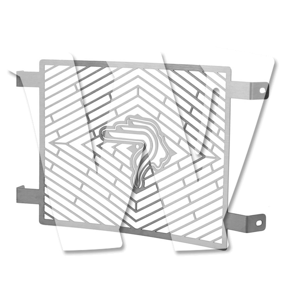 製品素材：合金素材で作られており、軽量で耐久性があり、放熱効率を効果的に向上させます。精密な製造プロセスにより、シールドの構造的安定性が確保され、高温や過酷な道路状況でも長期間安定して動作します。バイクのアップグレードに最適なアクセサリーで...