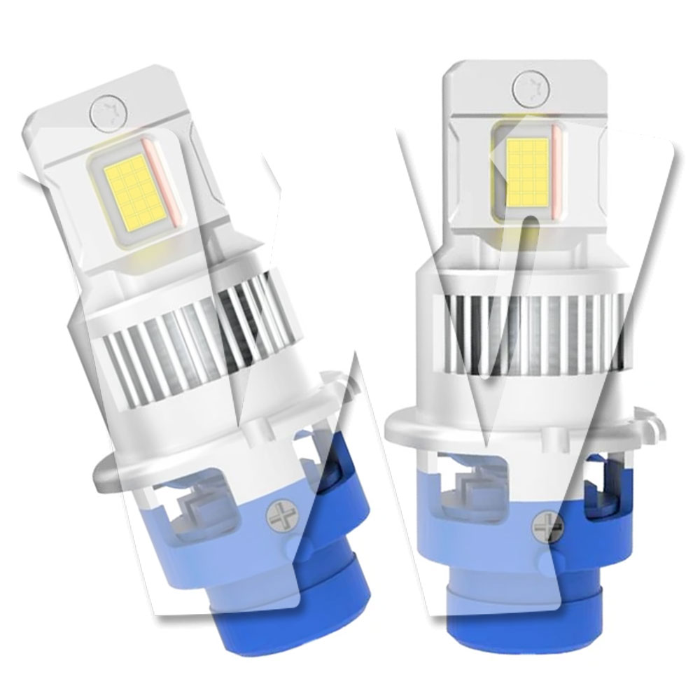 『業界初サイズ登場』LED ヘッドライトを交換すると、後ろ部分が大きくて、防塵カバーを交換してしないといけません？HIDをLED化にしたいが、LEDのカッドラインが暗区あり、車検は全然ダメ？LEDヘッドライトは完全純正HIDサイズを再現して...