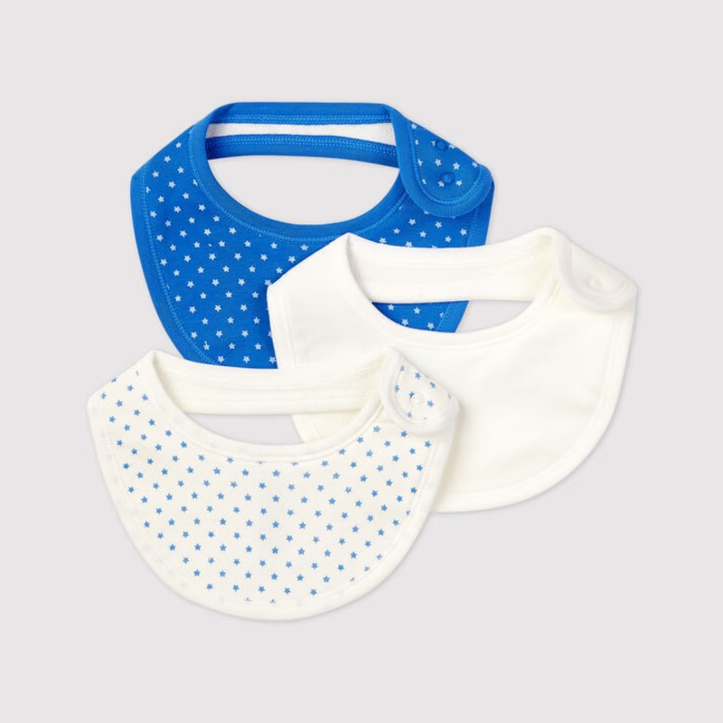 ベビー > お食事グッズ > スタイ・ビブ > PETIT BATEAU（プチバトー） > オーガニックコットン製ベビービブ3枚セット PETIT BATEAU（プチバトー） ベビー スタイ ビブ オーガニックコット...