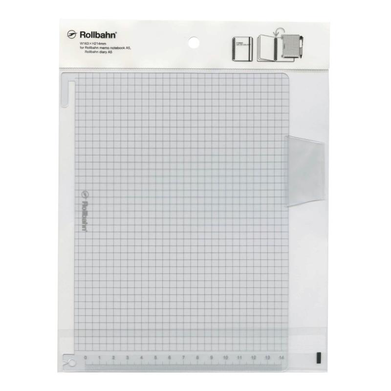 [デルフォニックス] ロルバーンポケット付メモA5用 下敷き（シルバー）素材 　：PVC（塩ビ）生産国 ：日本サイズ ：横190×縦245mm（ヘッダー付き）仕様 　：ロルバーンポケット付メモ/ダイアリー A5サイズ対応