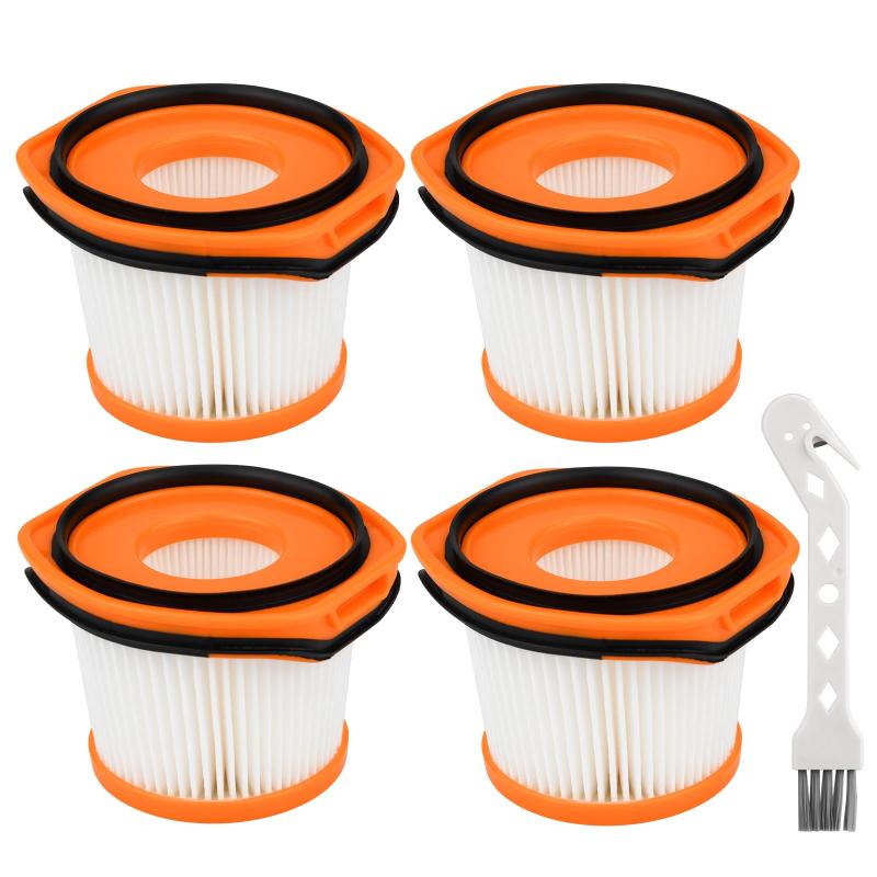 シャーク掃除機用フィルター 4枚 Shark用 XFFWV360J交換品 ブラシ付き WS630 WS620 WS632 WS633 CS401J CS651J CS200J CS601J CS401JGR CS501J CS300j CS...