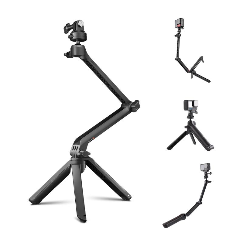 PGYTECH MantisPod Z アクションカメラ 三脚 折りたたみ設計 自撮り セルフィー Vlog ミニ三脚 DJI OSMO ACTION/OSMO POCKET/Insta360/GoPro用対応機種：GoPro/Insta3...