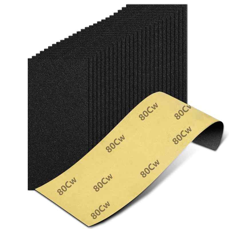 BODHTAT 紙やすり耐水ペーパー セット 230×93mm サンドペーパー 紙ヤスリ 耐水ヤスリ,車 金属磨き 木工DIY作業に キッチンの掃に最適です1