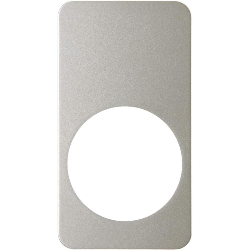 マツ六(Mazroc) レバー錠 エクレ 兼用取替レバー錠用化粧プレート EL-PL04 Nシルバー 2枚入長座の錠前からの交換に便利な兼用取替レバー錠用の化粧プレートです。長座の穴やバックセットを変更した際の穴、座の跡形をカバーする専用化...