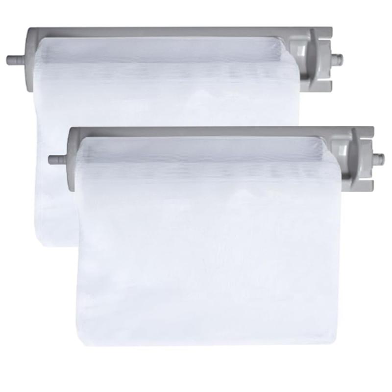 HorizonMega 洗濯機 糸くずフィルター 互換品 ES-LP1 ES-LP2 ES‑TX840 ES‑TX8E ES‑PX8E ES‑GE60R ES‑GE6D 2本セット ゴミ取りネット くず取りフィルター【洗濯の悩みを解消】洗濯...