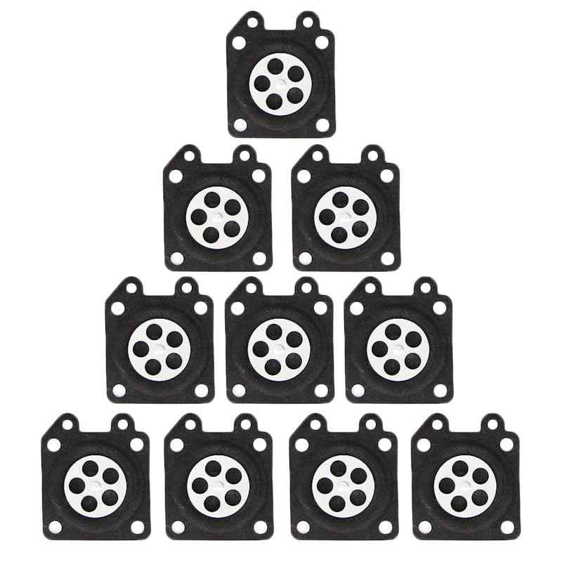 サムコス 草刈り機のワッシャー 10枚セット 刈り払い機 キャブレターガスケット キャブレターダイヤフラム チェーンソー修理用 Stihl Chainsaw 017 018 MS170 MS180 WYL WYM WYP WZ WALBRO...