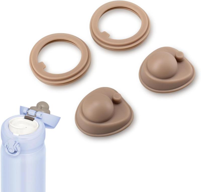 KOME サーモス JNL用 パッキンセットB-004643 交換部品 水筒用 予備パーツ 4枚入り完全互換性： サーモスJNLシリーズ専用に設計されたパッキンセットB-004643。お手持ちのサーモス水筒モデルにジャストフィットし、漏れ防...