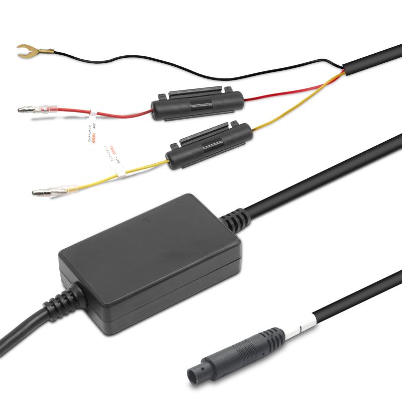 PORMIDOAUTO TYPEC1本線のPR998 PR998C PRD60 PRD60C PRD6XC PRD6TC 専用監視用電源ケーブル 12V/24V車に適応 【型番：PR08X】適応機種：映像出力＋給電1本線集約のPR998 P...