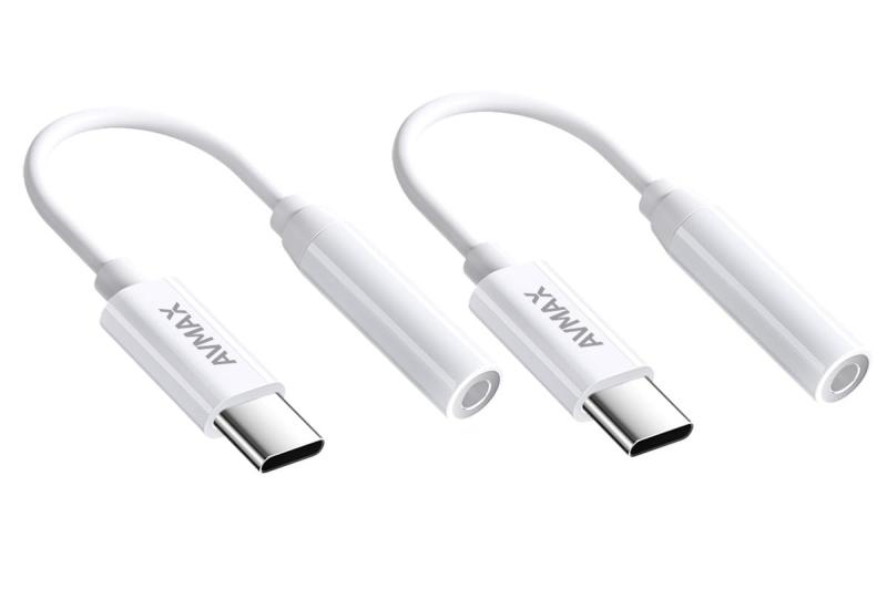 AVMAX USB C - 3.5mm オーディオヘッドホンアダプター HiFi Type c to Auxメスケーブル Phone 16 15 Plus Pro Max Pad S24 S23 S22 S21 S20 Ultra Pixe...