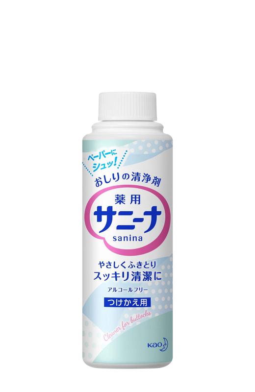 花王(Kao) サニーナ つけかえ用 90ml内容量:90ml商品サイズ(幅X奥行X高さ):4×4×12約900回スプレーできるトイレットペーパーをやわらかくして、やさしいふき心地にさっぱりキレイにふきとれ、おしりはいつも清潔ふきとり後も肛...