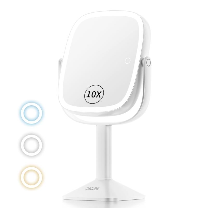 CHICLEW 女優ミラー 卓上ミラー 化粧鏡